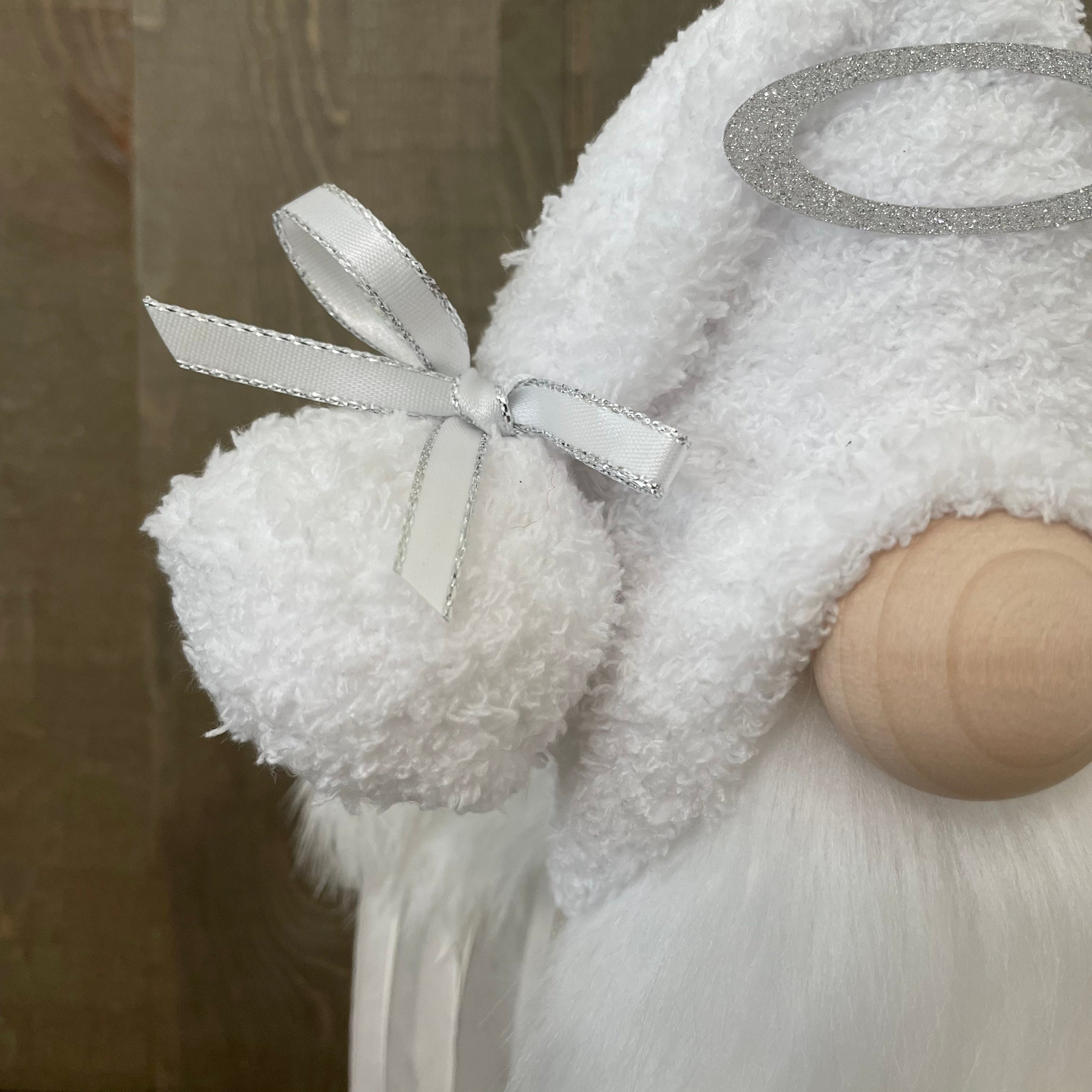 Angel Gnome Tree Topper Memorial Gnome Holiday Gnome - Etsy