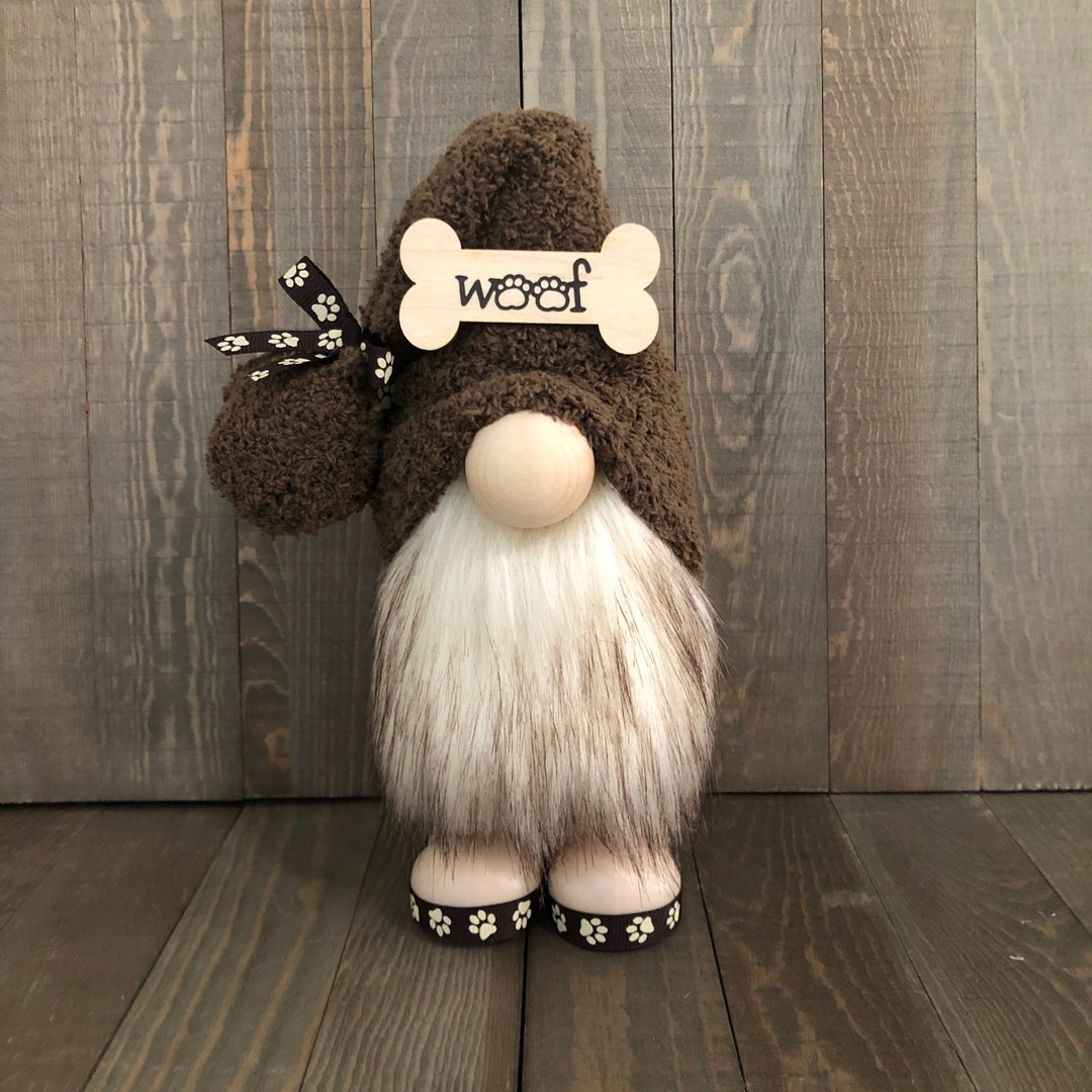 Dog Gnome, Pet Gnome, Brown Gnome, Custom Dog Gift - Etsy