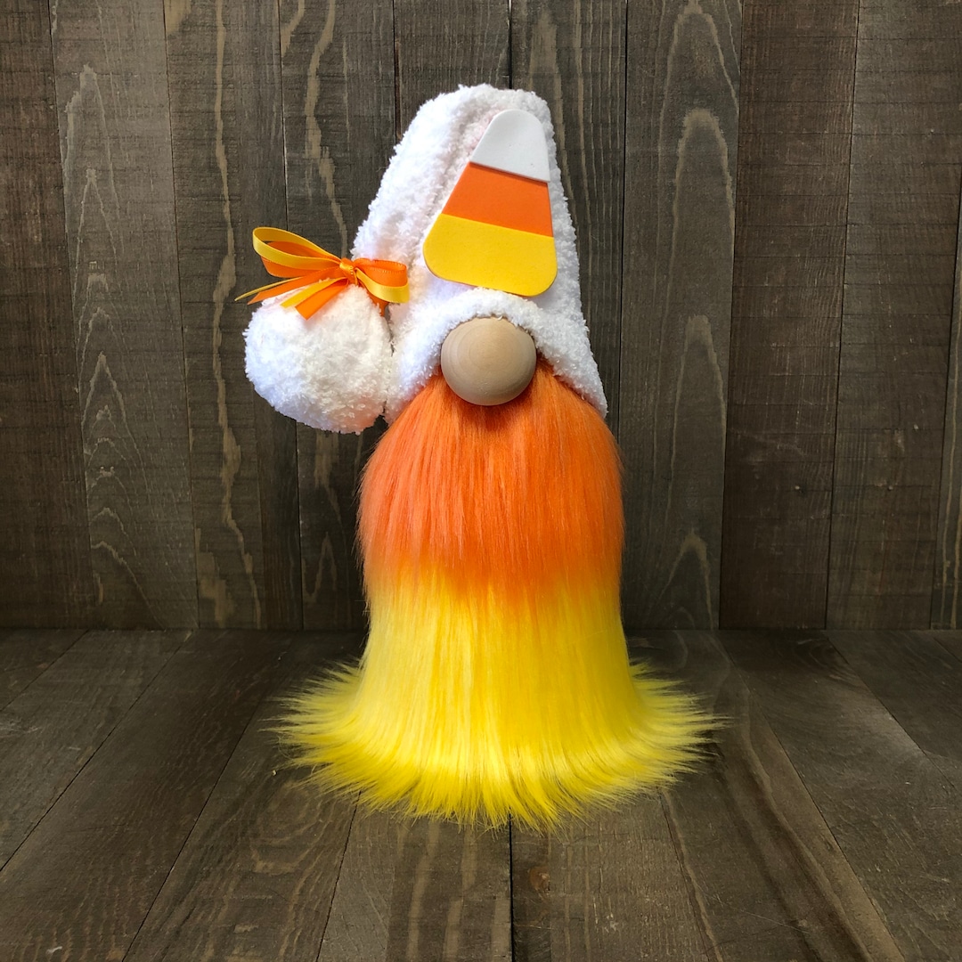 Halloween Gnome, Candy Corn Gnome, Fall Gnome - Etsy