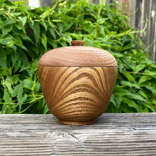Wood Turned Box - Etsy