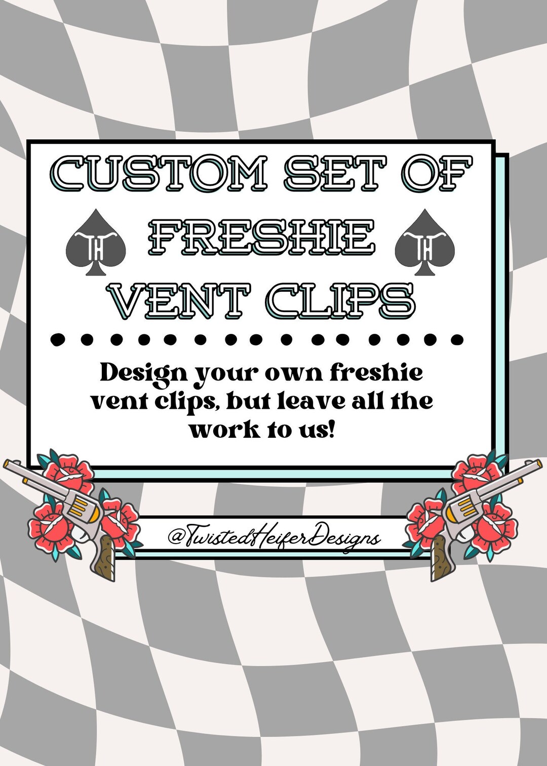 Customize Your Own Freshie Vent Clips - Etsy
