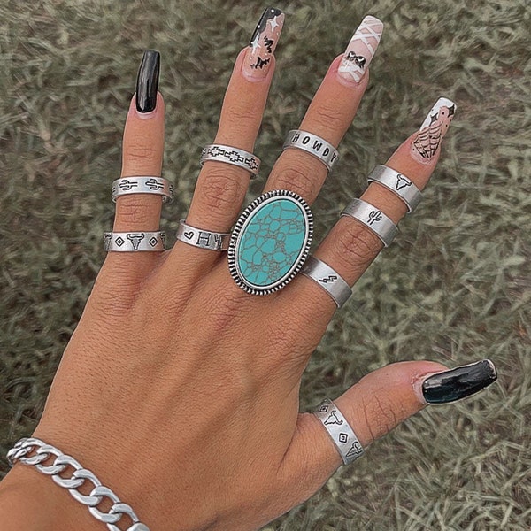 Western Rings - Etsy