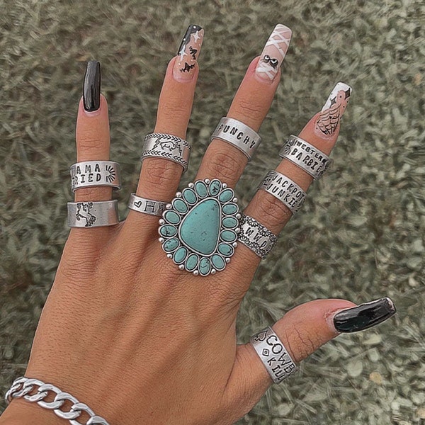 Western Rings - Etsy