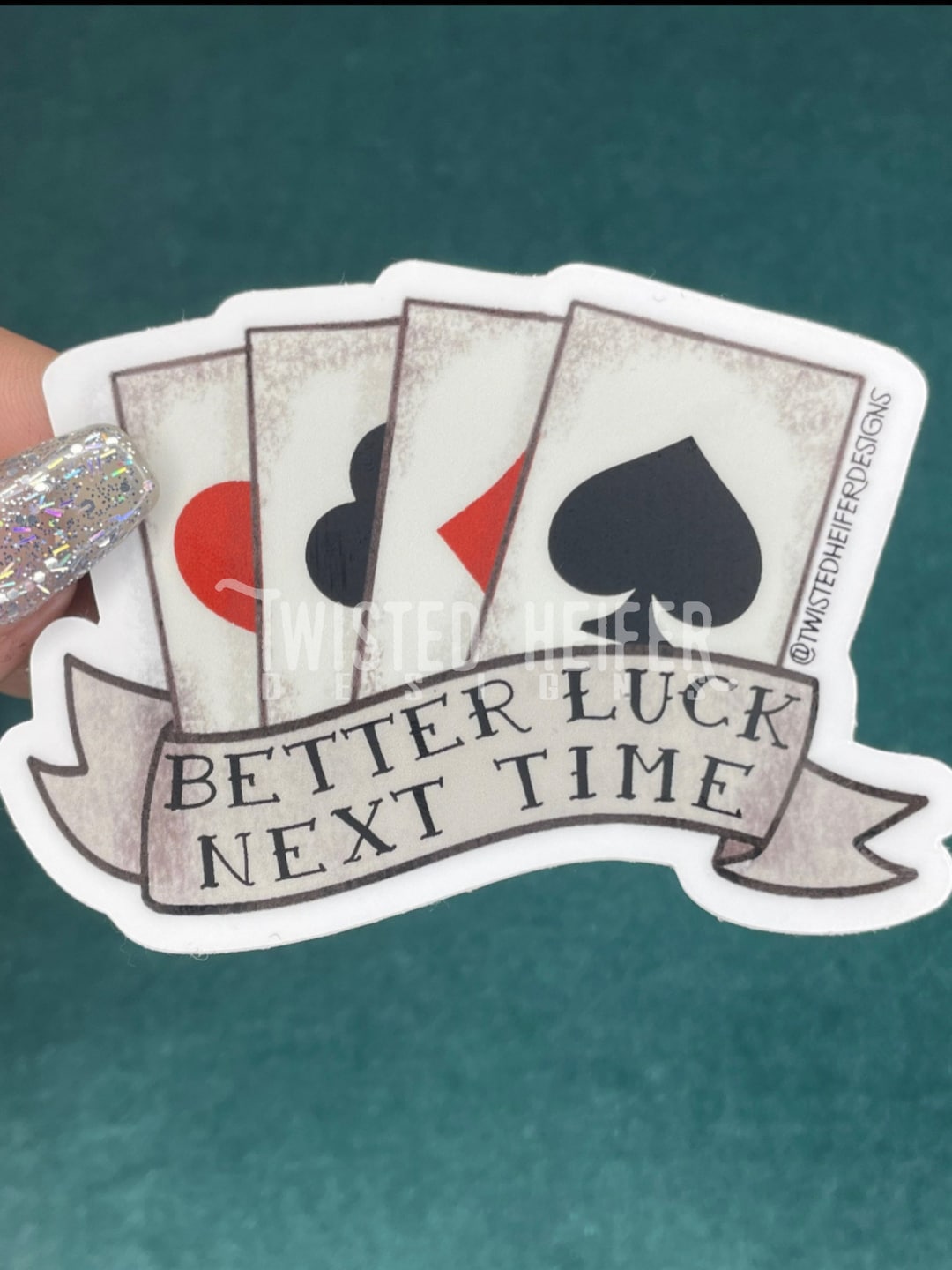 Better Luck Next Time Sticker - Etsy