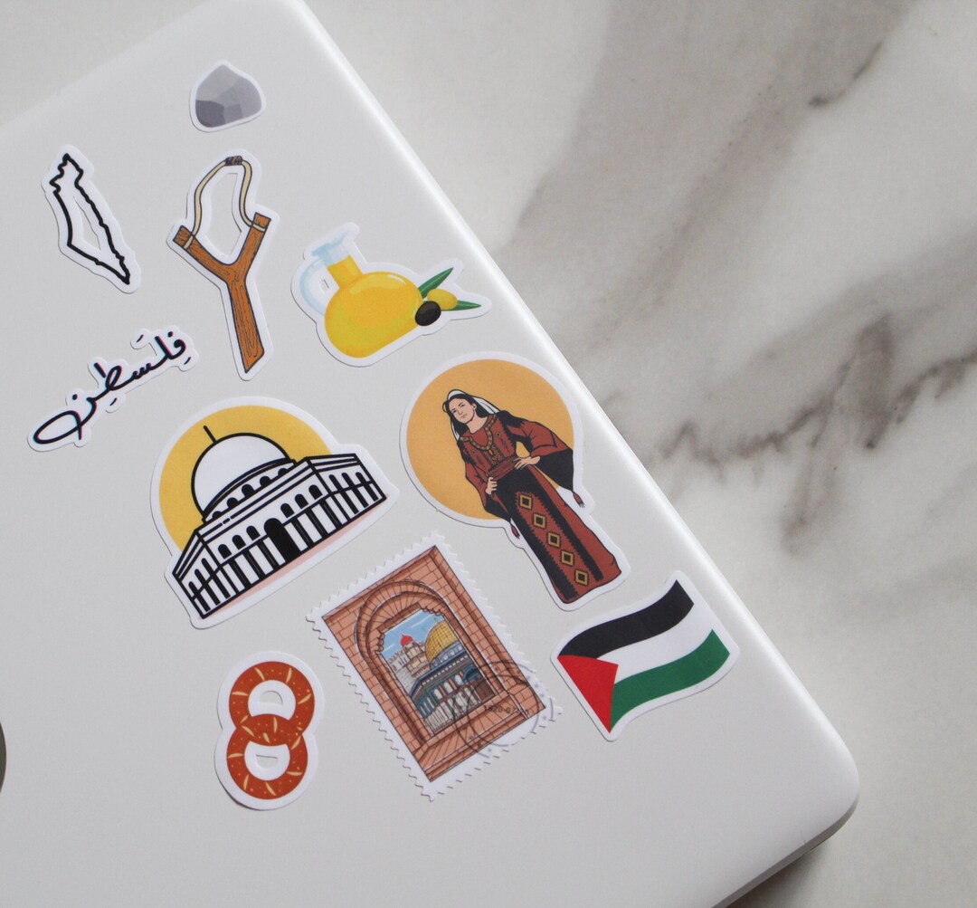 Palestine Sticker Sheets Palestinian Stickers Heritage Stickers - Etsy UK