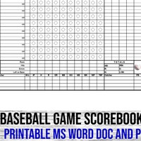Baseball Team Organizer Printables: Lineup, Awards, Schedules (digital ...