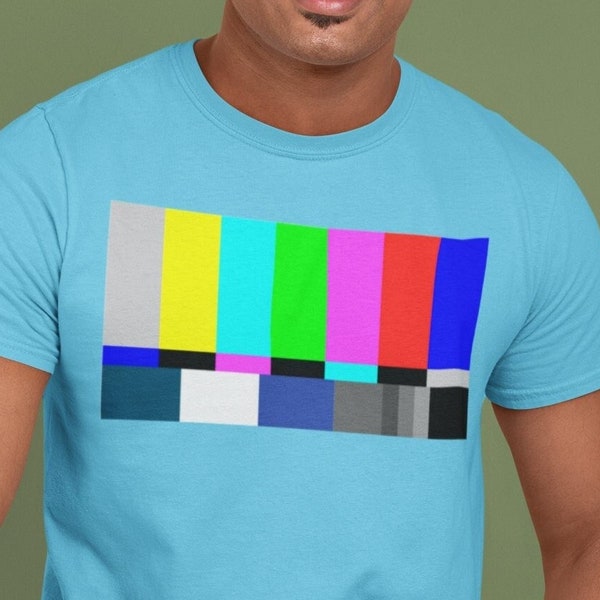 Sheldon Test Pattern Shirt - Etsy