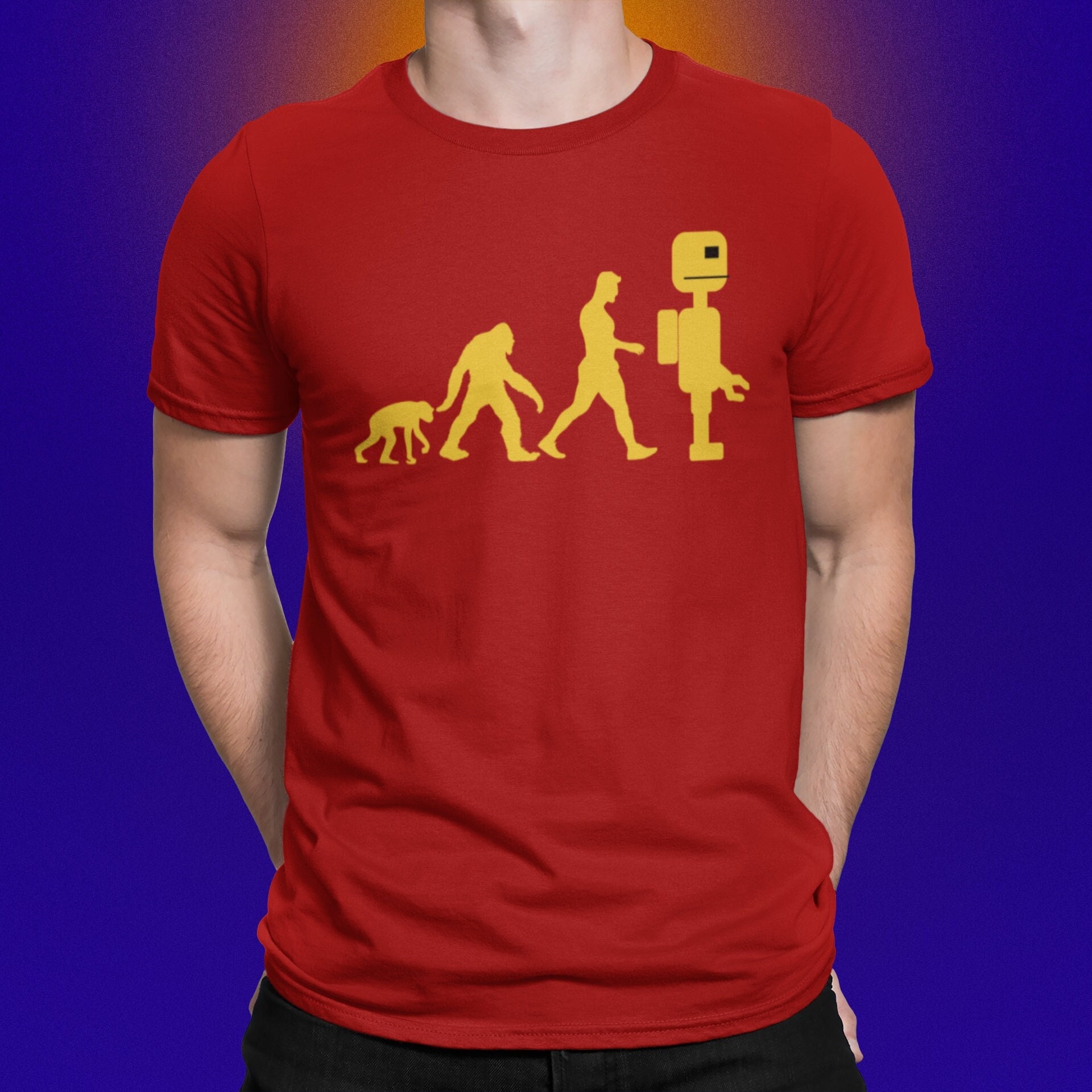 Sheldon Robot Evolution T Shirt S