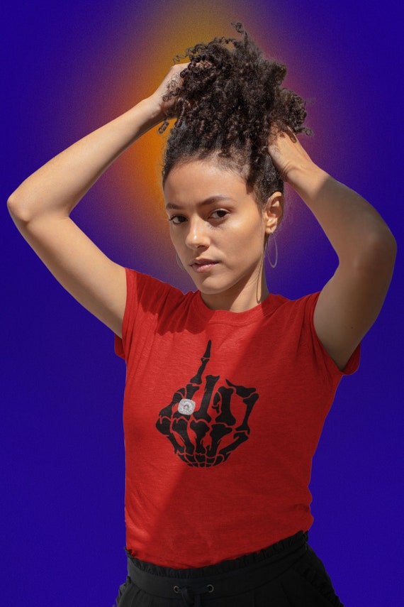 I'm Engaged Skeleton Hand T-shirt Ring Finger Shirt - Etsy