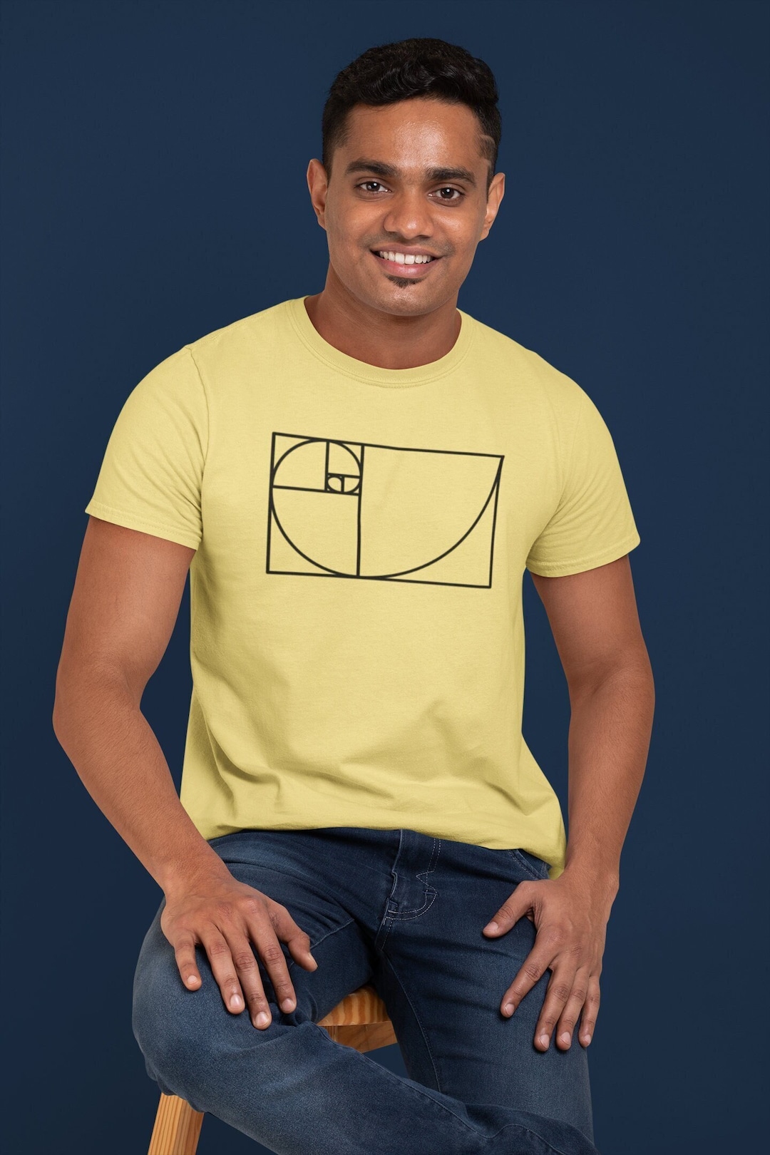 Sheldon Golden Spiral T-shirt: Big Bang Theory Fan Tee - Etsy
