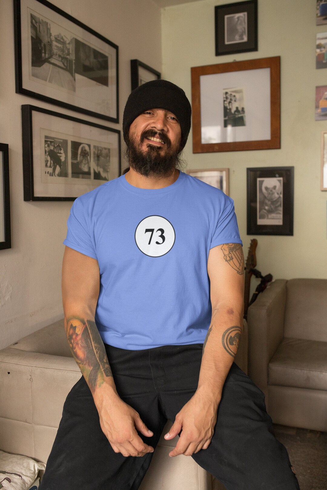 Sheldon Cooper 73 es el mejor número Big Bang Fan Gift - Etsy España