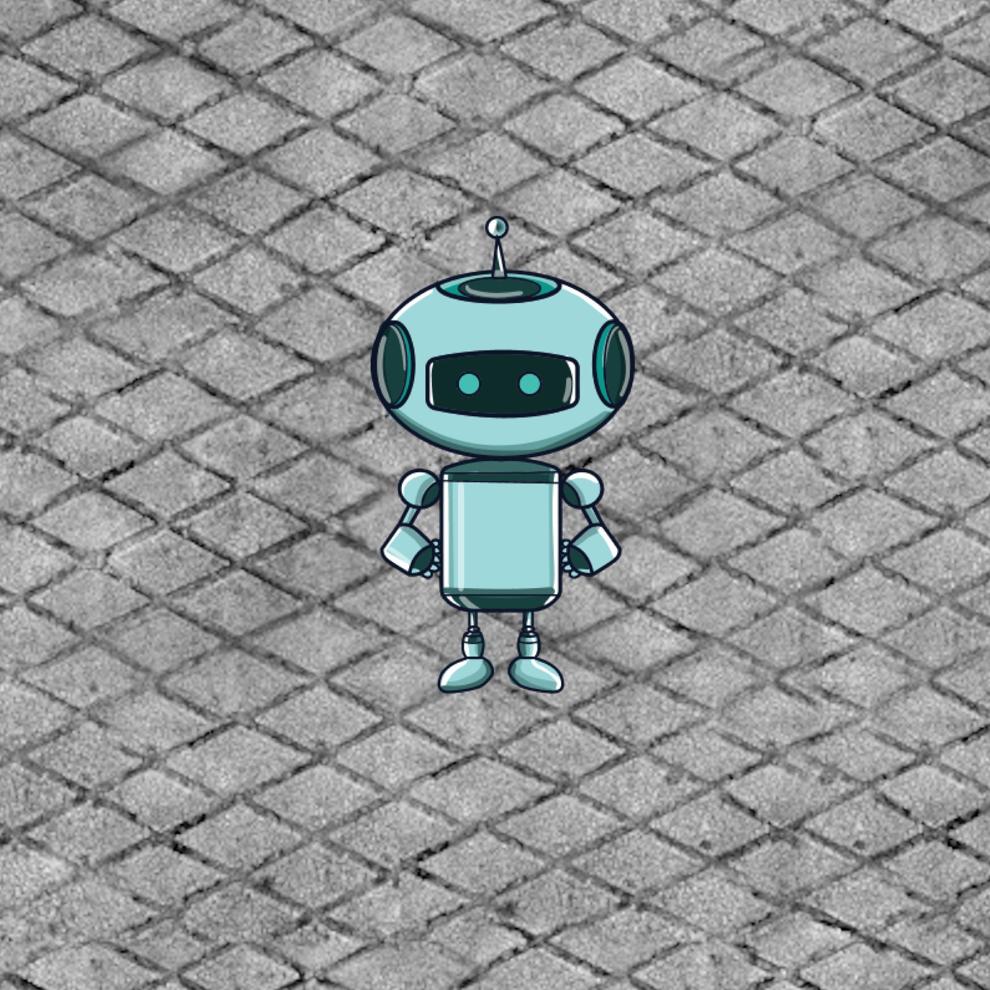 Robots, PNG Files for Digital Download, Robots Bundle Graphics, Robots ...