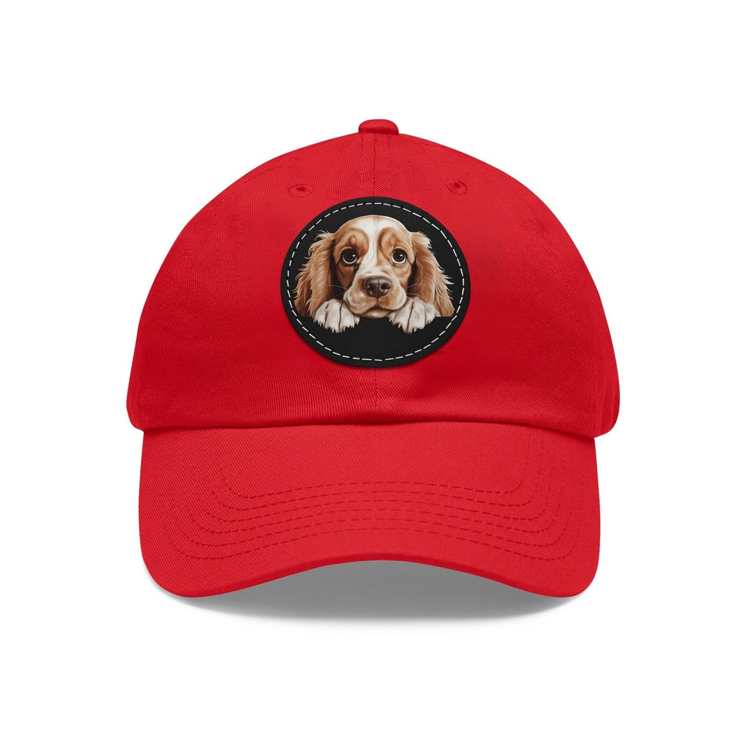 Cocker Spaniel Hat, Cocker Spaniel Peeking Hat, American Cocker Spaniel ...