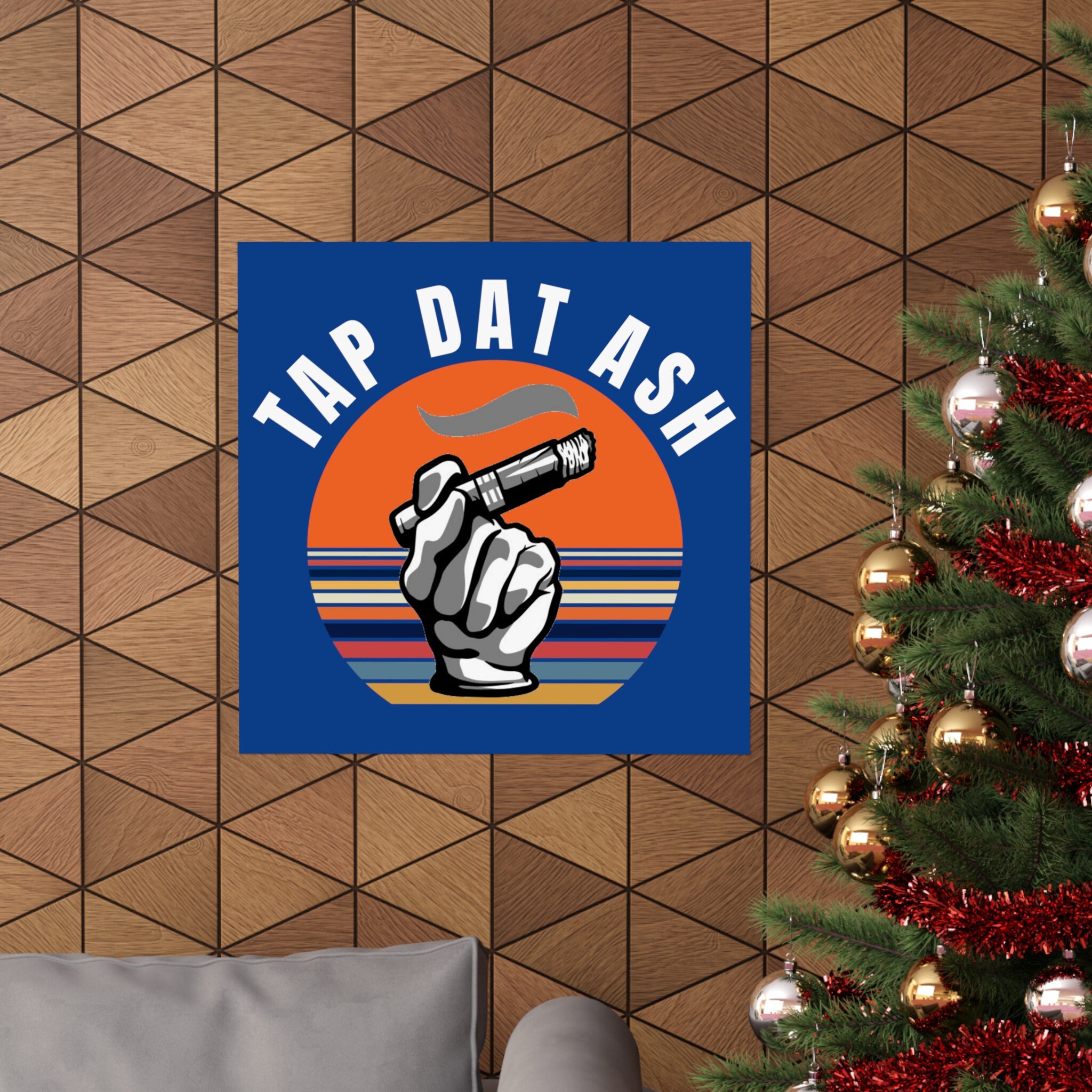 Cigar Smokers Poster, Tap Dat Ash Poster, 7 Sizes, Cool, Cigar Lovers ...