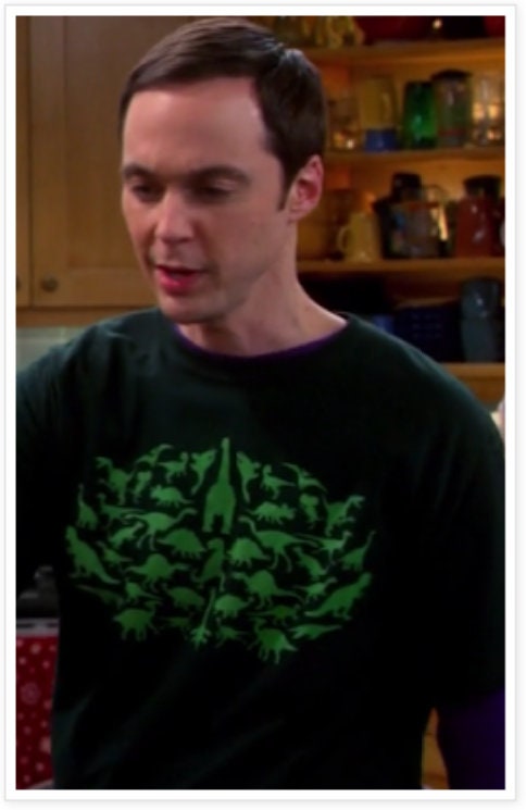 Sheldon Cooper Prehistoric Monsters BBT S7/E11 The Cooper Extraction ...