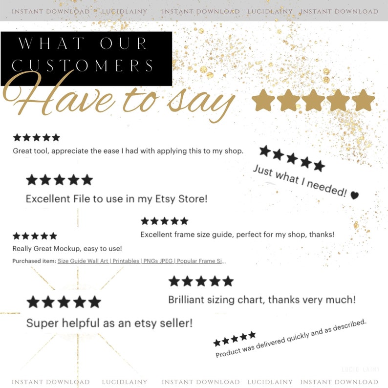 NEUTRAL Size Guide Wall Art Printables Popular Frame Sizes Digital ...