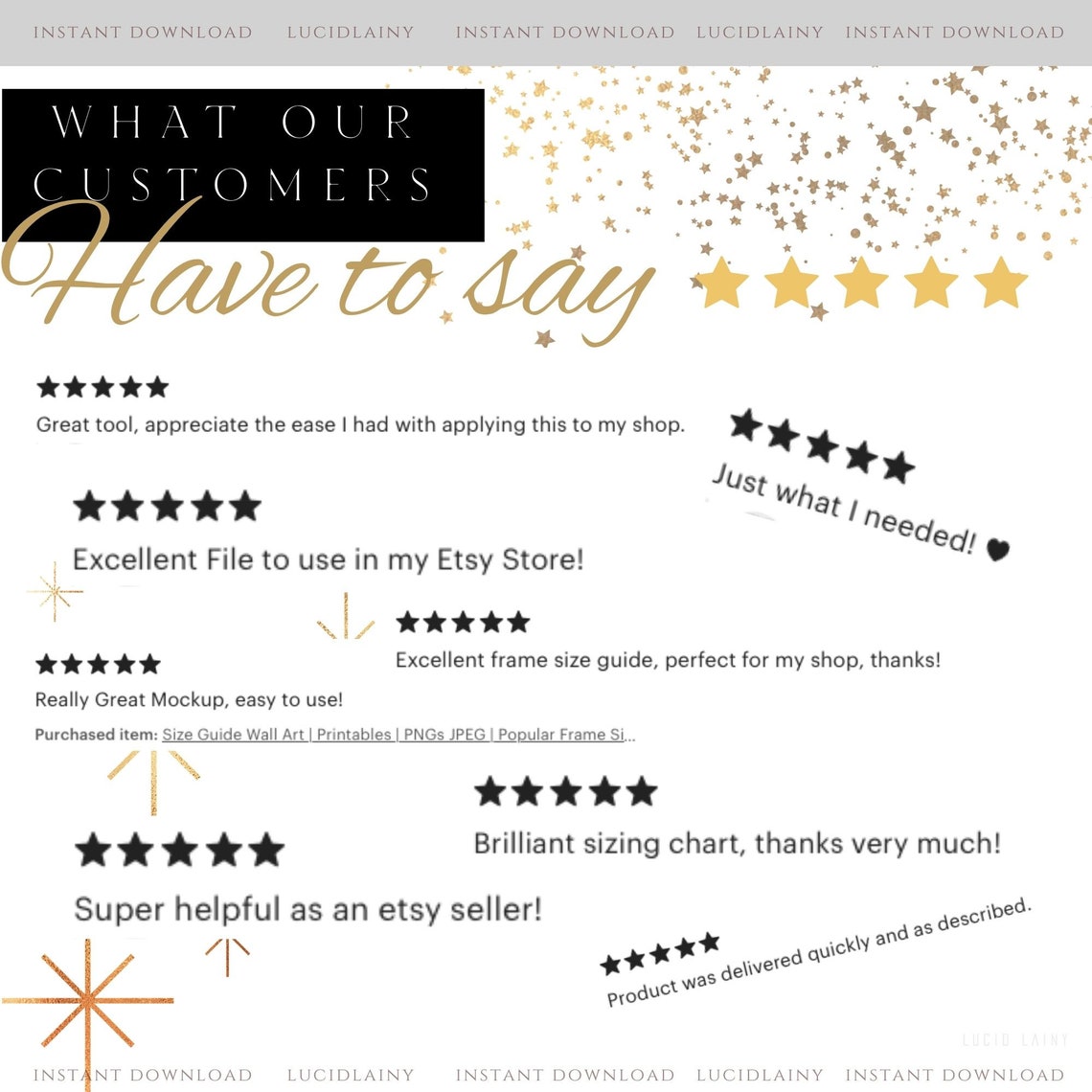 Frame Size Guide, Wall Art, Printables, Popular Frame Sizes, Digital ...