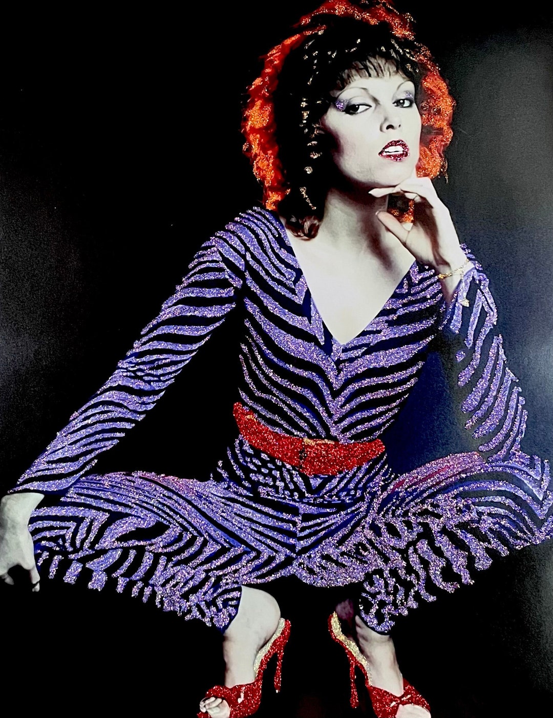 Pat Benatar Glitter Wall Art - Etsy