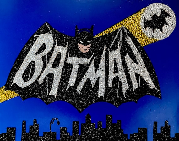 Glitter Batman Logo