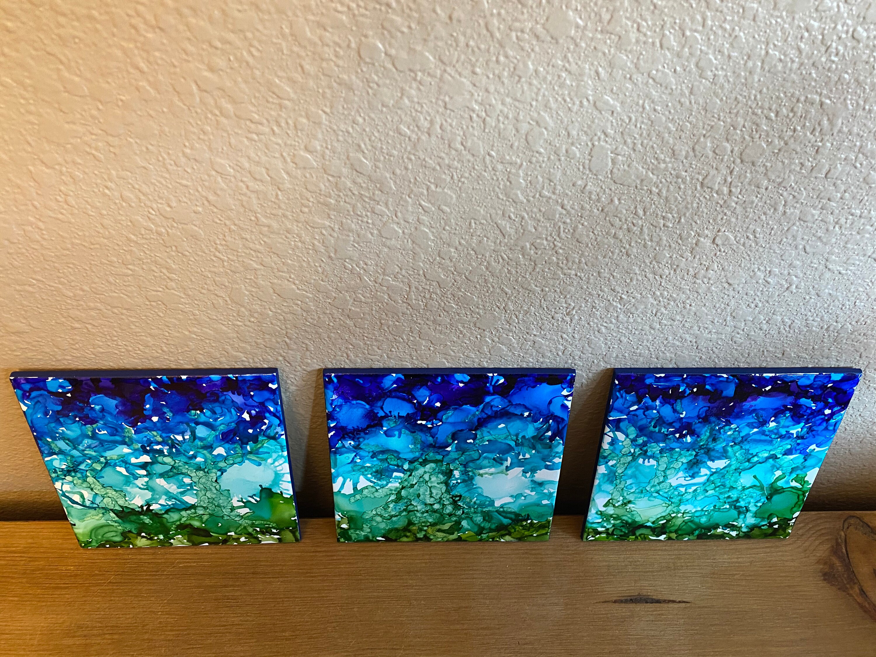 Magical Forest - Original Alcohol Ink Art, Alcohol Inks, Colorful Ink ...