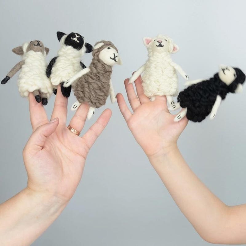 Sheep Puppet - Etsy