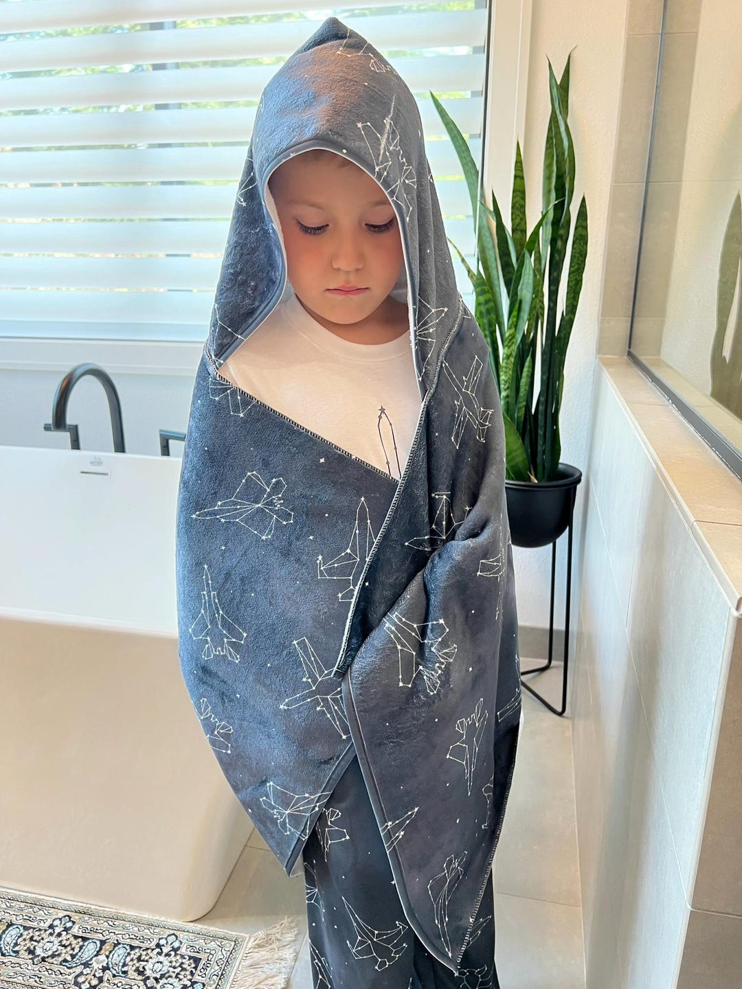 Starry Jet Night -fighter Jets in the Sky-youth Hooded Towel - Etsy
