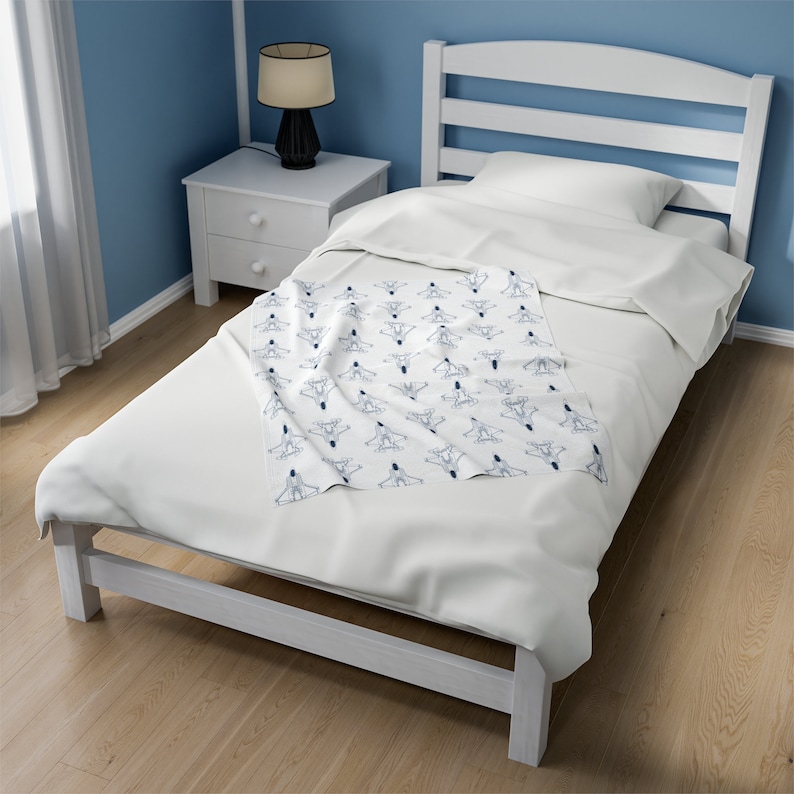 F-35A Fighter Jet Blueprint Plush Blanket (offered in 3 Sizes) - Etsy