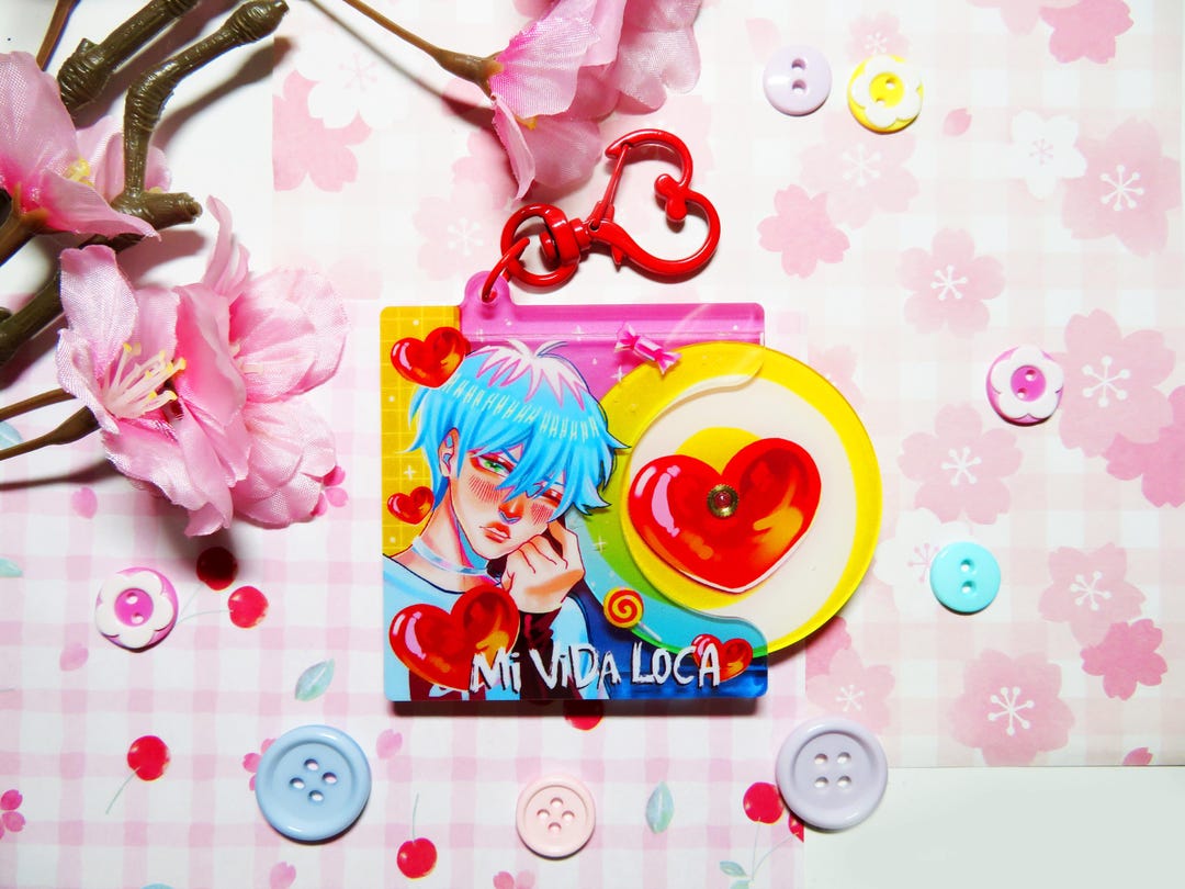 Adorable CD Charm Spinner Keychain/ CD Charm That Has a Spinning ...