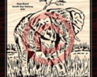 Elephant Scroll Saw Patterns - Etsy