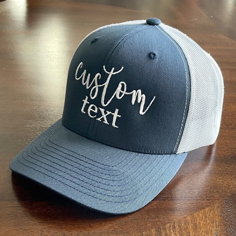 Custom Trucker Hat - Etsy