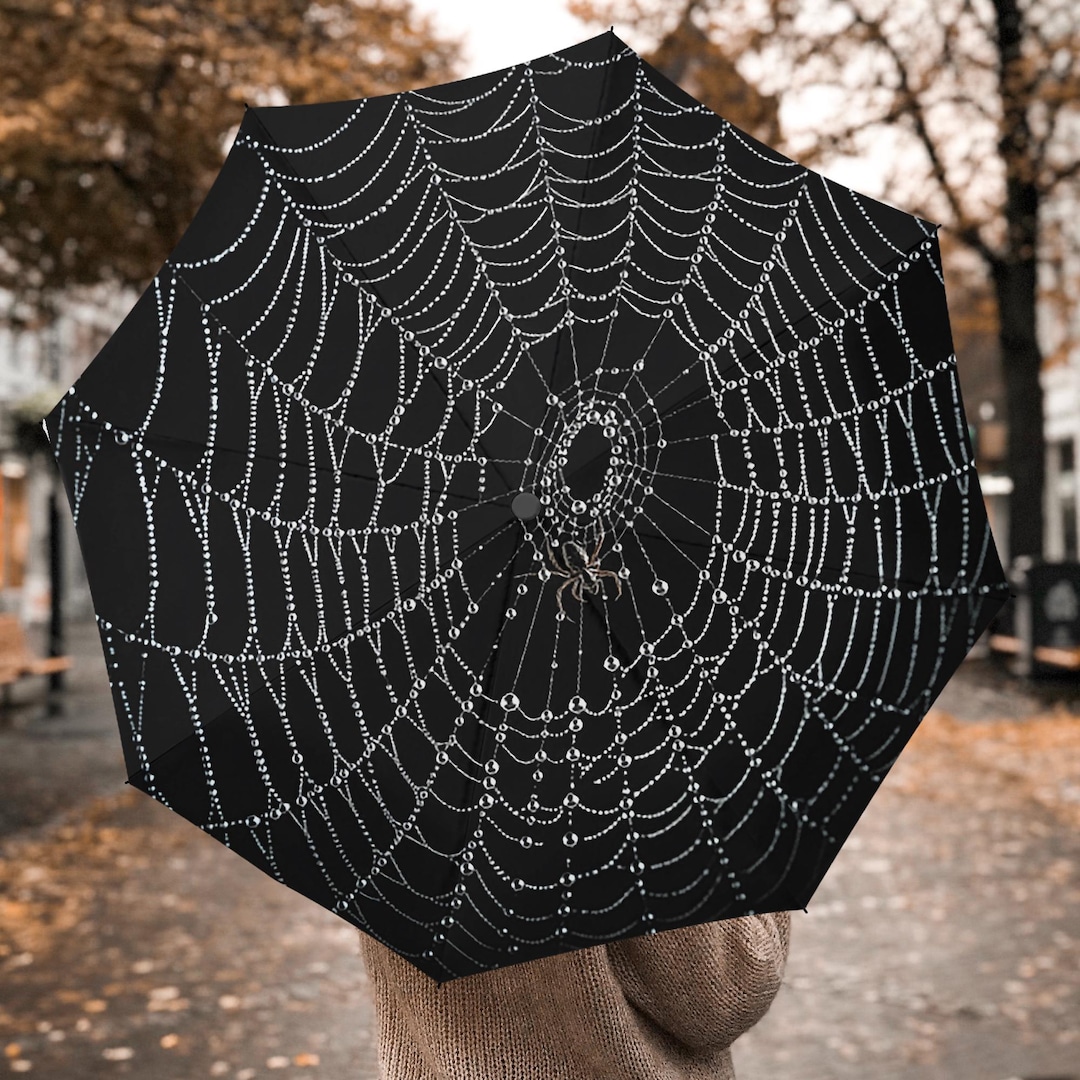 Spider Web Art, Automatic Folding Umbrella for Rain, Shade Umbrellas ...