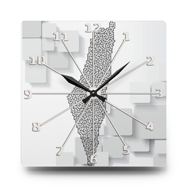 Clock With Lights - Etsy