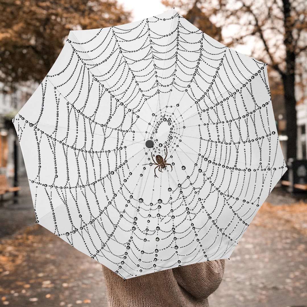 Spider Web Art, Automatic Folding Umbrella for Rain, Shade Umbrellas ...
