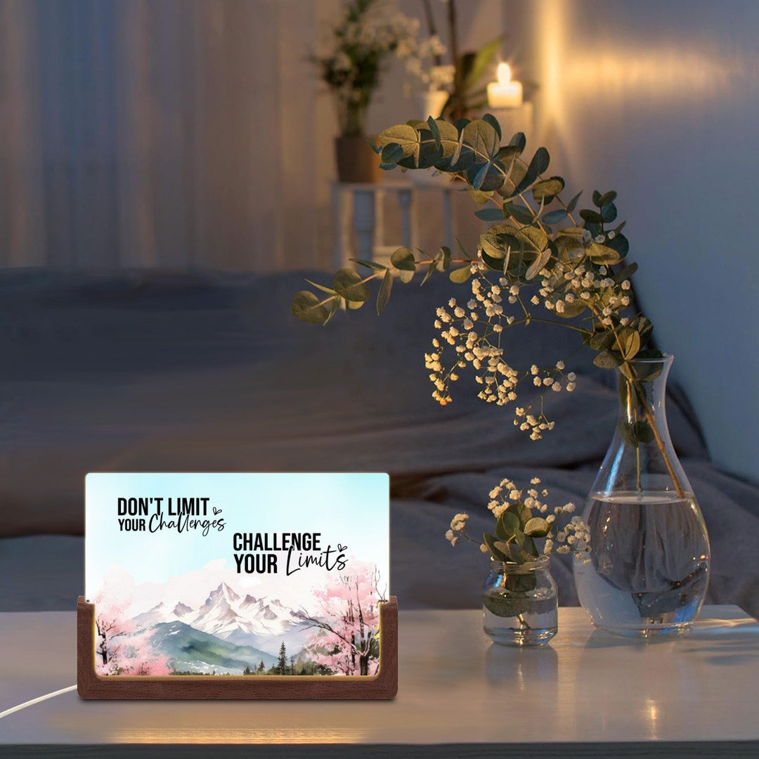 Custom Constellation Lamps, Inspirational Quotes U Base Acrylic Night ...