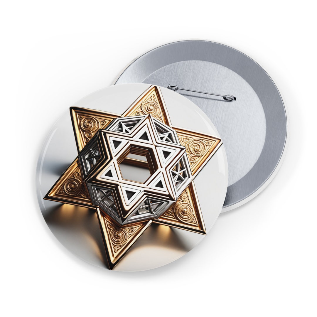 Star of David Brooch Pin for Scarf, Shawl, Perfect Gifts,israel Art ...