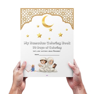 30 Days of Ramadan Coloring Activity Pack || Kids Ramadan Activity Pack ...