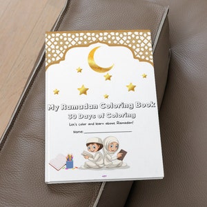 30 Days of Ramadan Coloring Activity Pack || Kids Ramadan Activity Pack ...