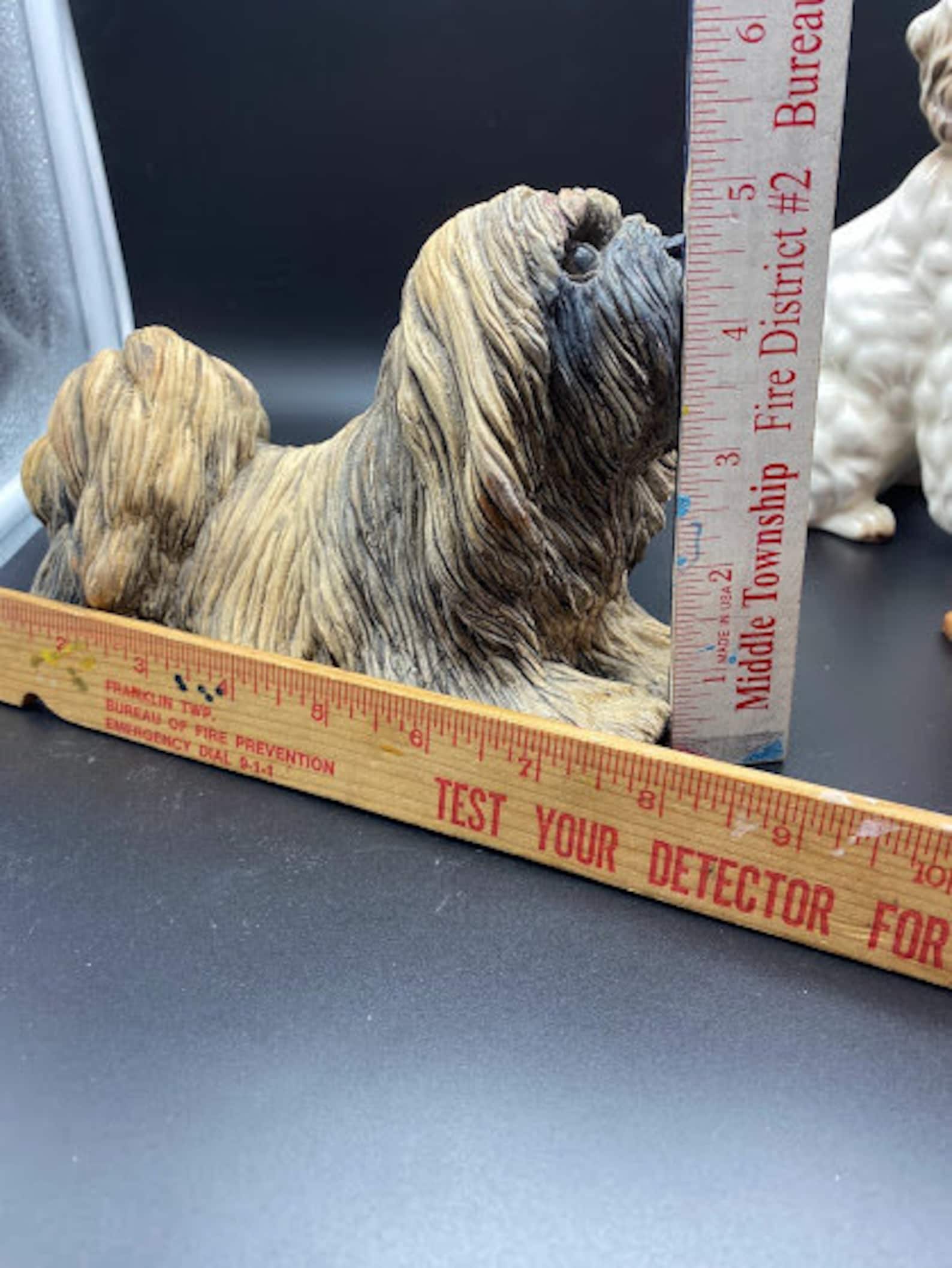 Vintage Dog Figurines Choice Poodle Planter/laso Apso Classic Critters ...