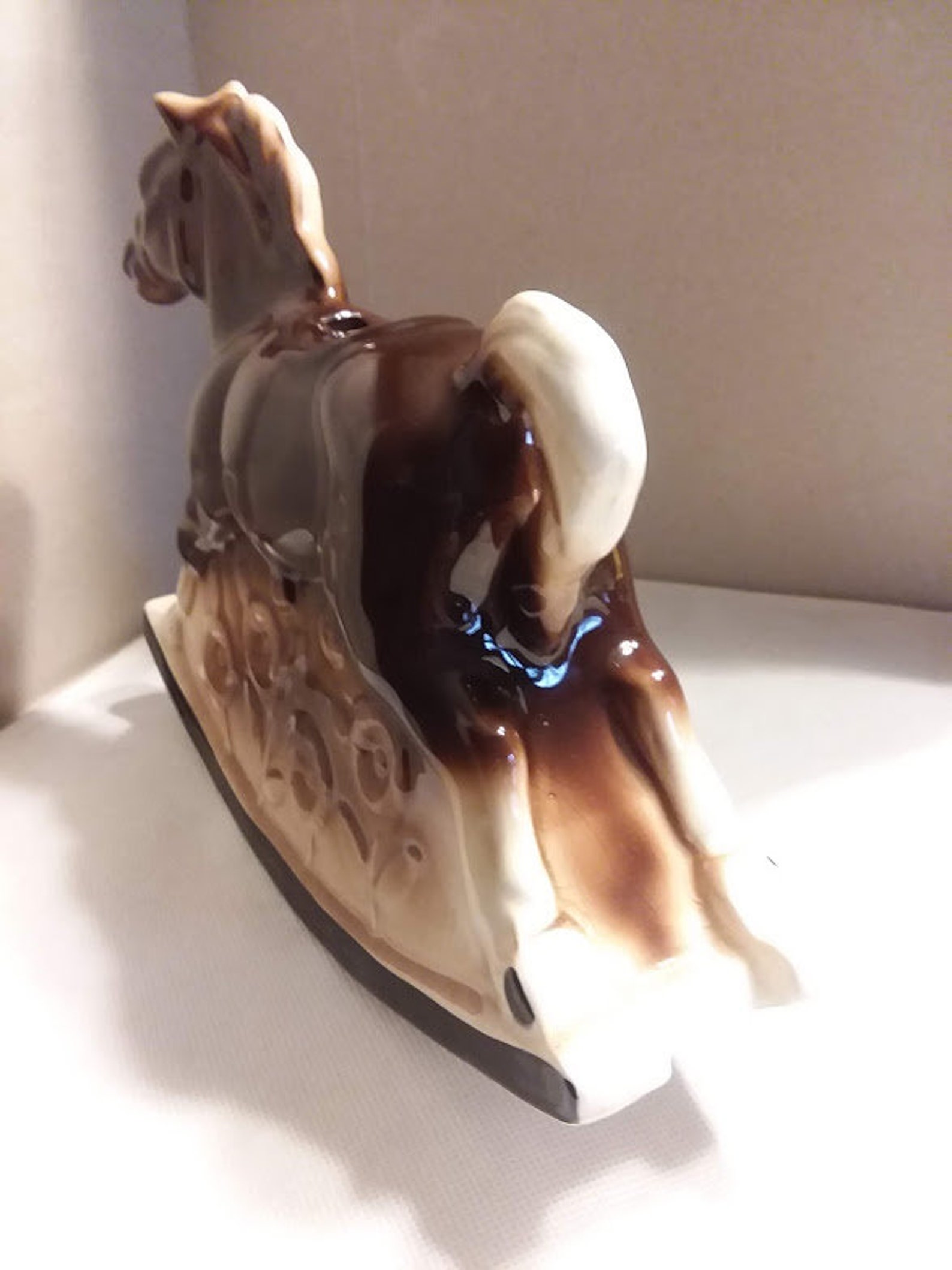 Ceramic Rocking Horse Piggy Bank/Made in | Etsy