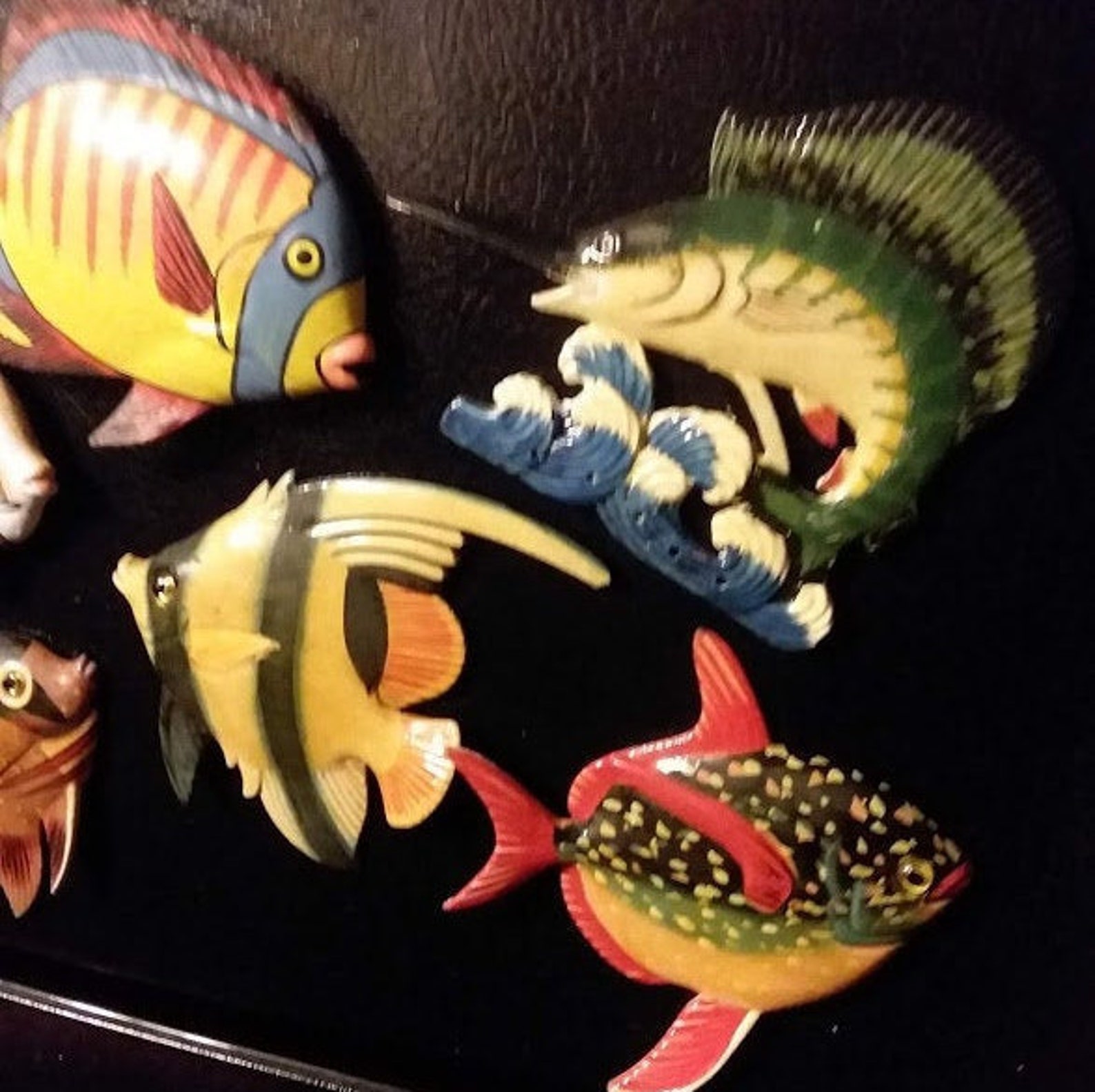 Choice of Any Colorful Tropical Fish Magnets - Etsy