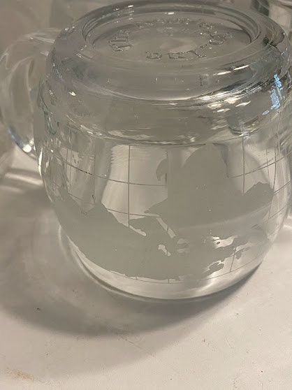 Nestle World Globe Cup Set of 4 With Sugar and Creamer | Etsy