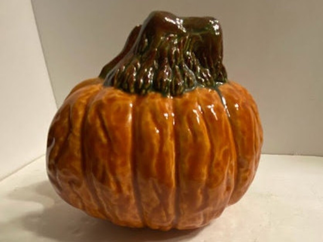Vintage Nowells Molds Pumpkin Napkin Holder 1989 - Etsy