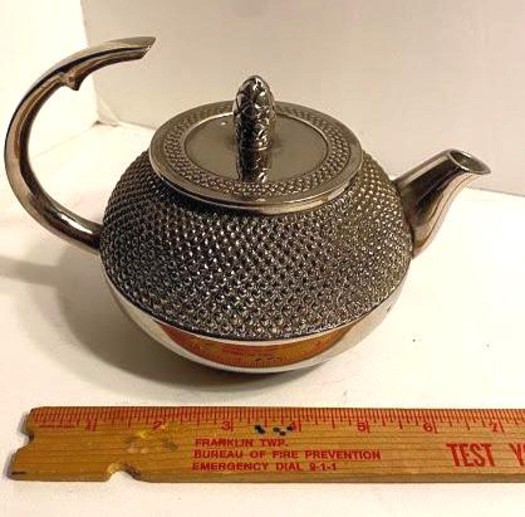 Bombay Co. Silverplate Tea Pot Made in India - Etsy