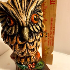 Vintage Ceramic Owl ~ Signed Morit Peruvian Pottery - Etsy