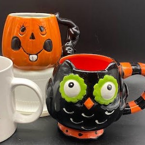 Halloween Ceramic Mug - Etsy