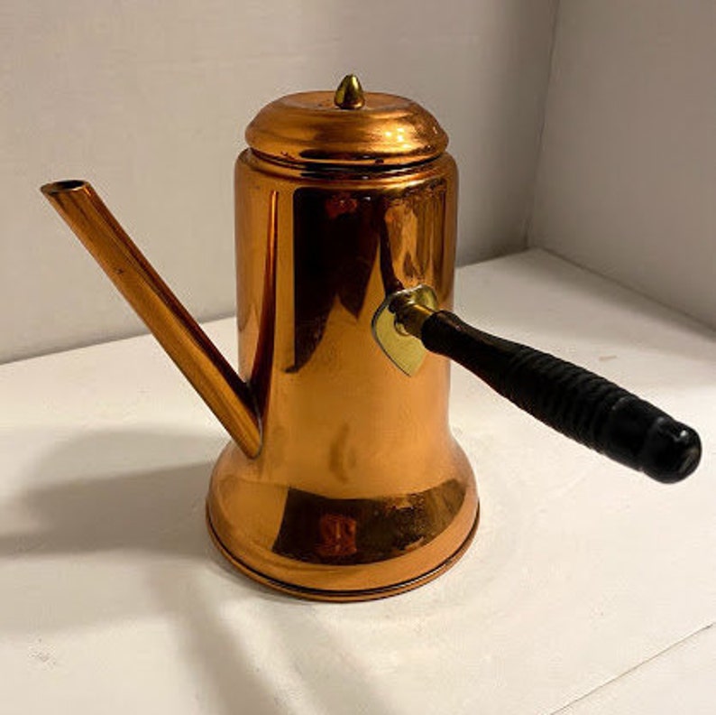 Coppercraft Guild Kysu-style Copper Pot Warm Creamer Server | Etsy