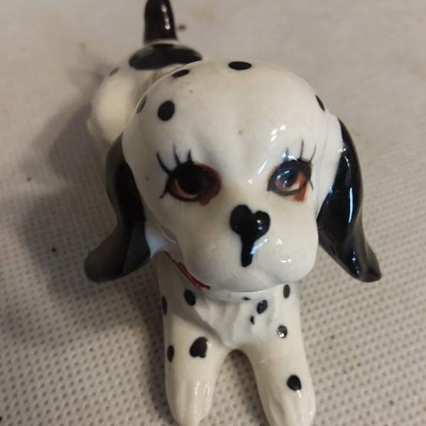 Ceramic Dalmatian Figurine - Etsy