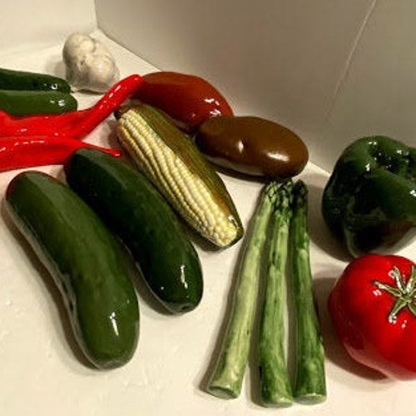 Ceramic Vegetables - Etsy