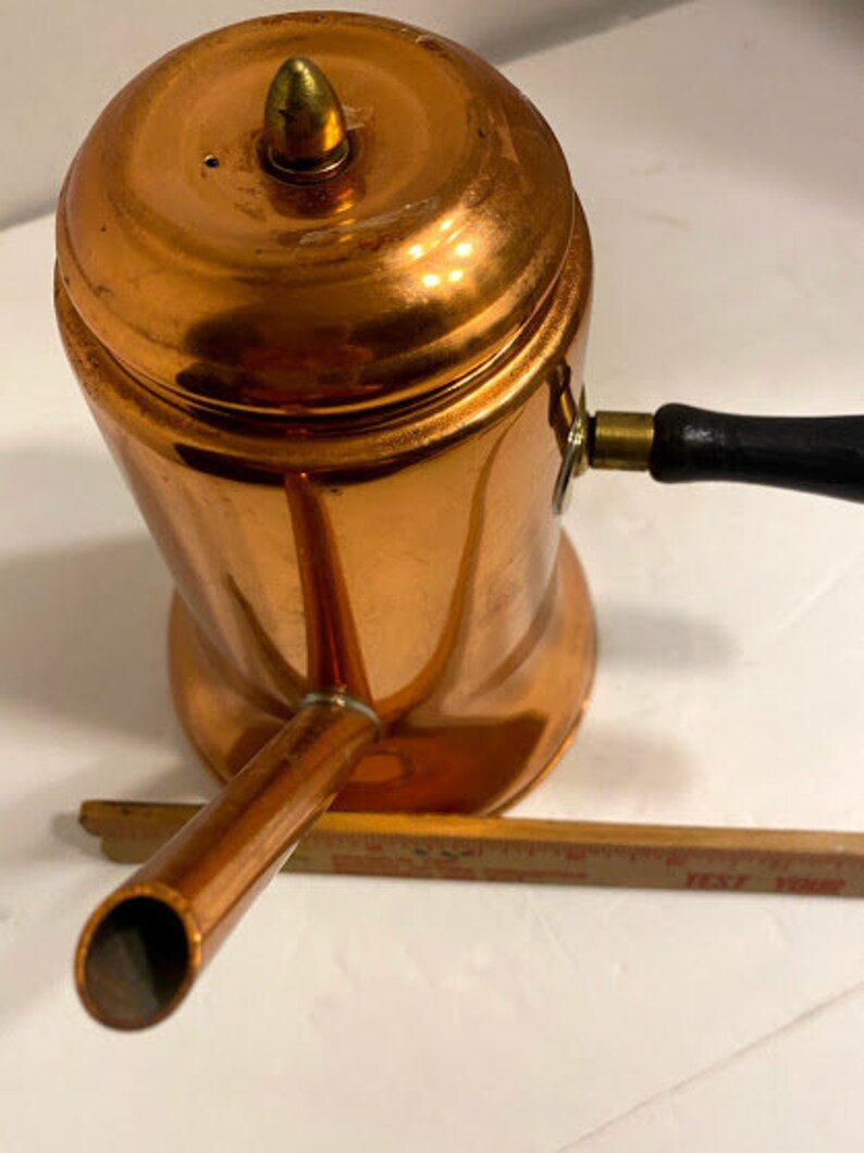 Coppercraft Guild Kysu-style Copper Pot Warm Creamer Server | Etsy