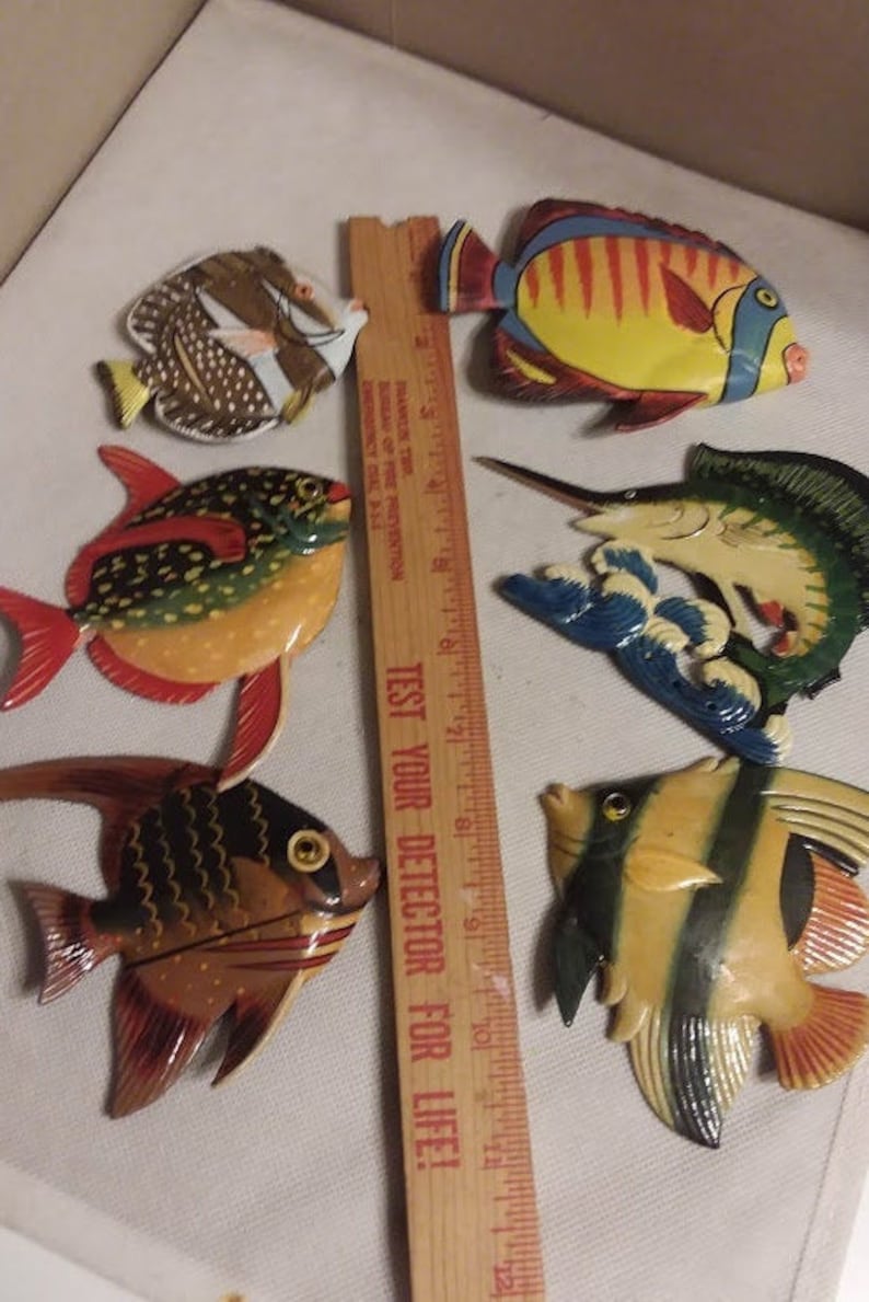 Choice of Any Colorful Tropical Fish Magnets - Etsy